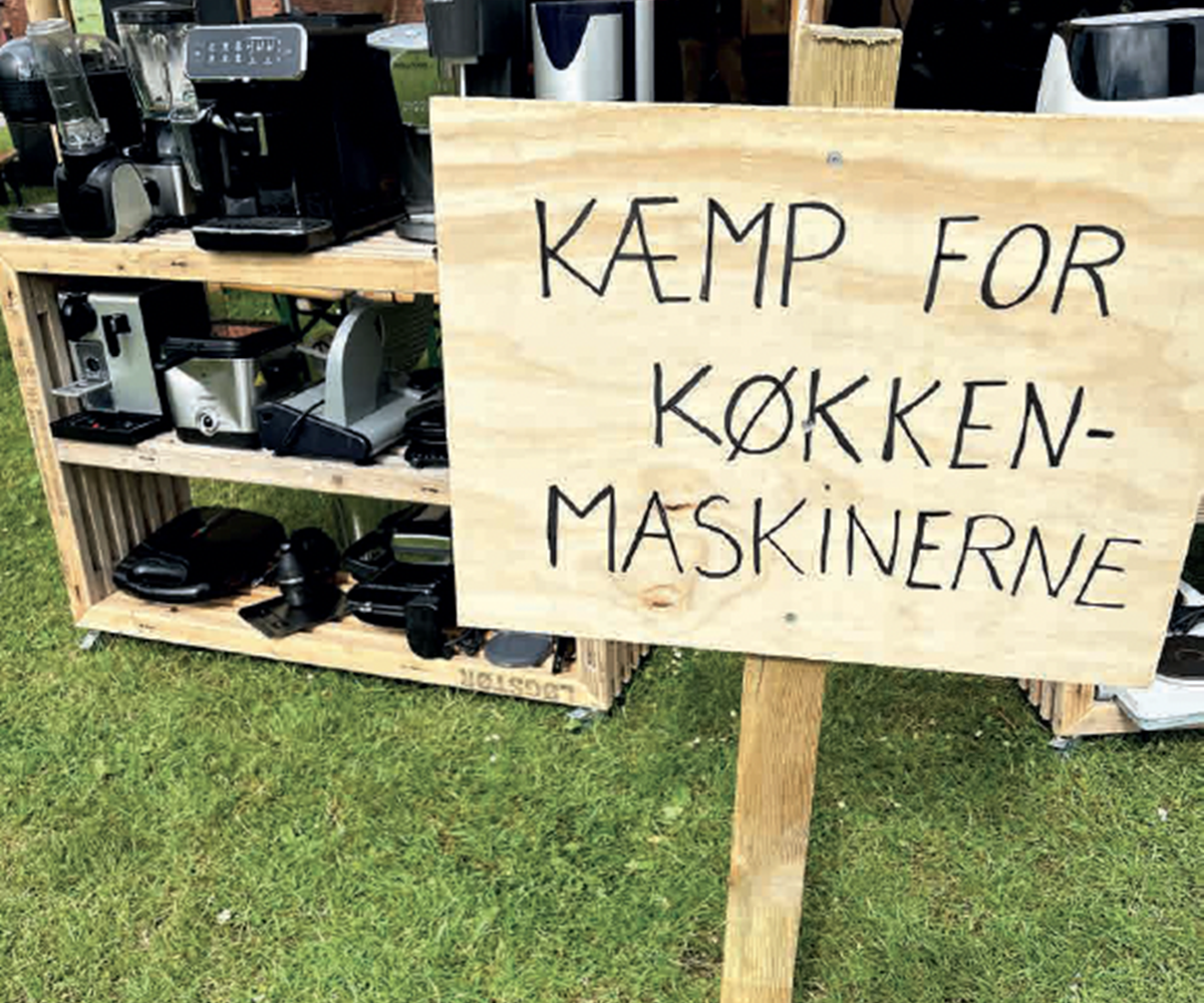 Kickoff: Danmarks største Repair Café på Madens Folkemøde